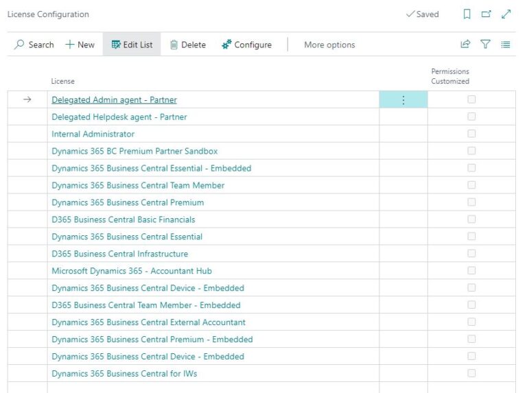 D365 Business Central : License Configuration - That NAV Guy