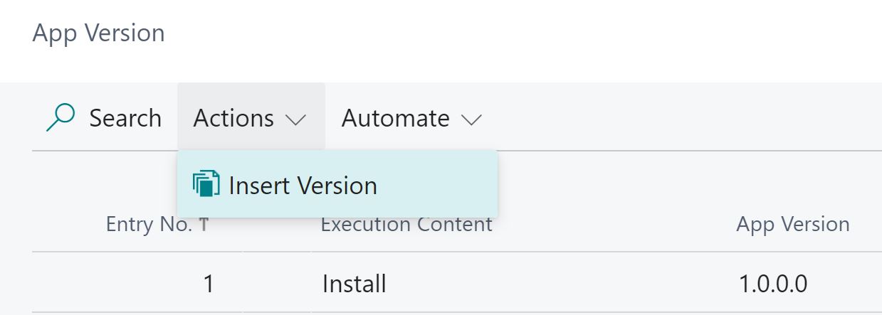 D365 Business Central : AppVersion and DataVersion - That NAV Guy
