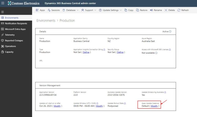 D365 Business Central : Use Apps Update Cadence to automatically update ...
