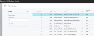 D365 Business Central: How to list all API Pages - That NAV Guy