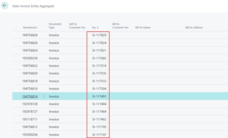 D365 Business Central: How to Fix Missing Sales Invoices in the API ...